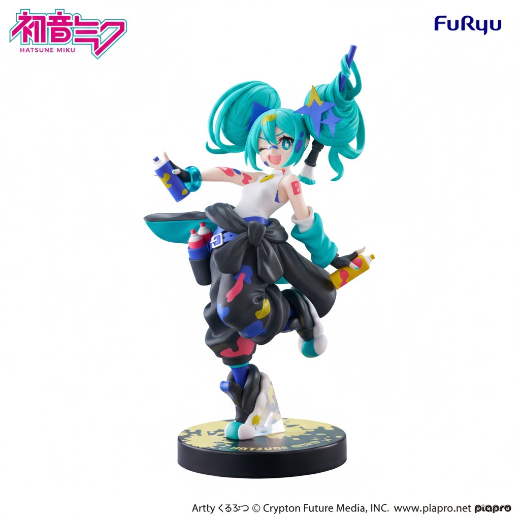 Hatsune Miku – Muchute Figure -Paint Girl Another Color ver.- | Little ...